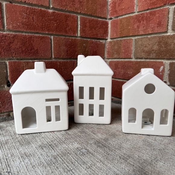 Target | Holiday | Target Wondershop Battery Ceramic Houses 3ct | Poshmark